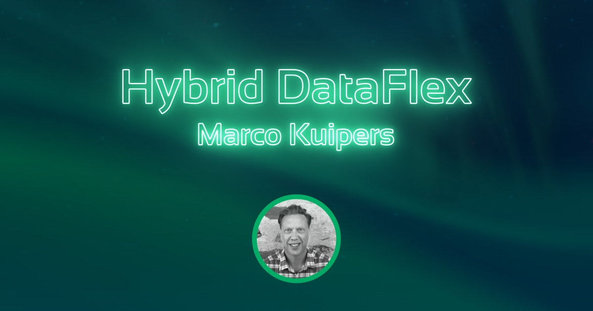 New EDUC 2022 presentation - Hybrid DataFlex | Data Access Worldwide | Software products and ...